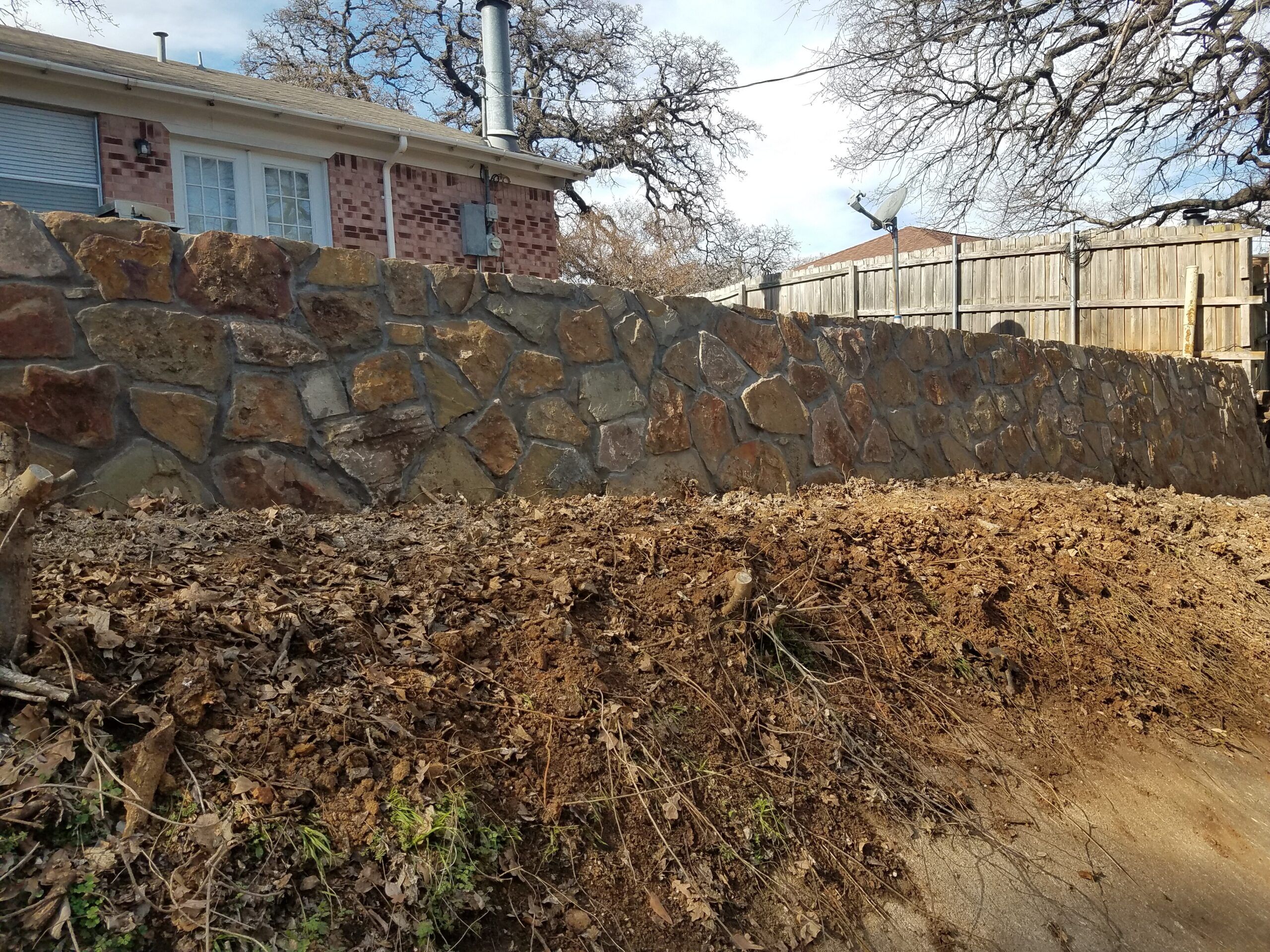 Drainage Retaining Wall Contractor | JCL Landscaping, DFW